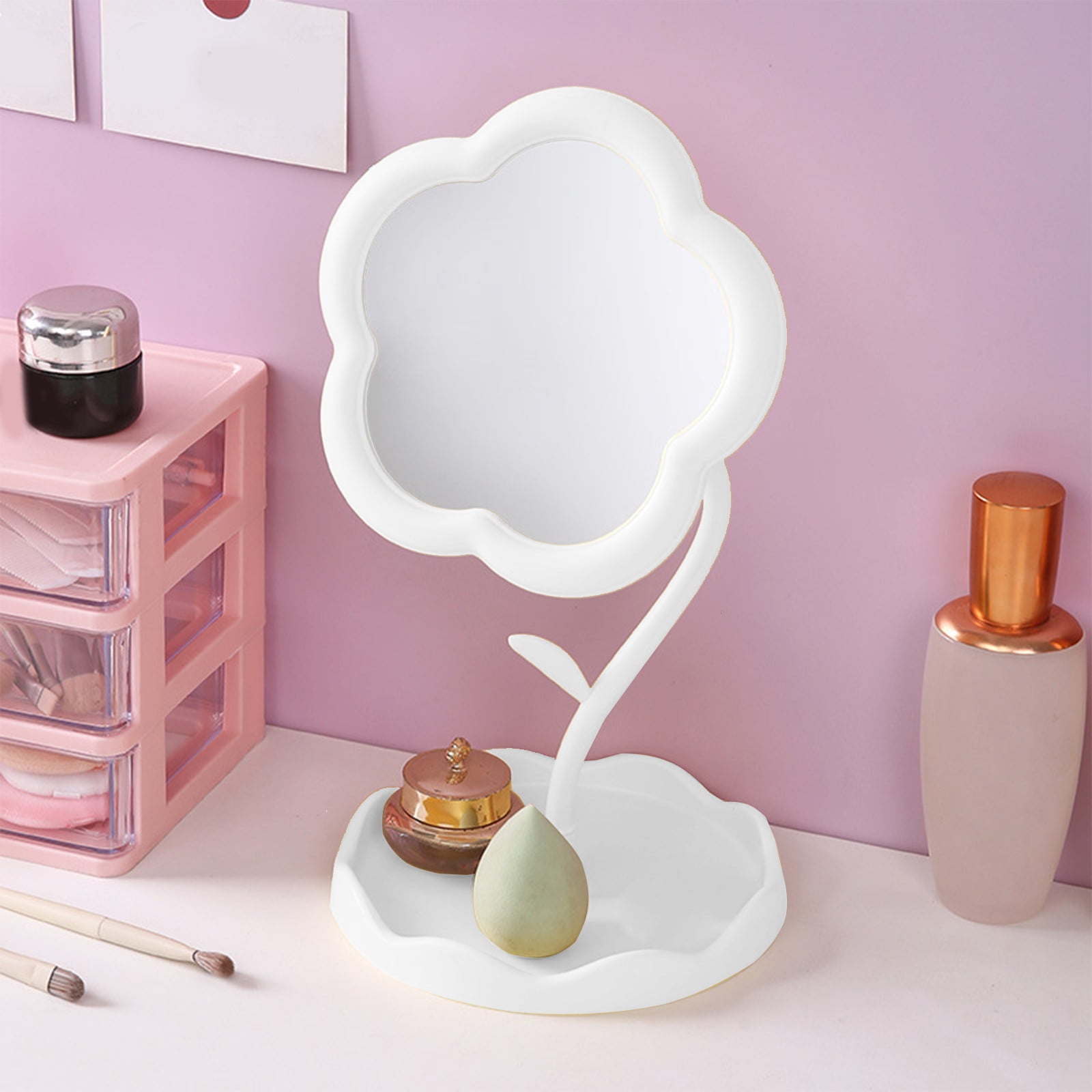 Click here for Usloyux Under $5 Sunflower Makeup Mirror  Rotatabl... prices
