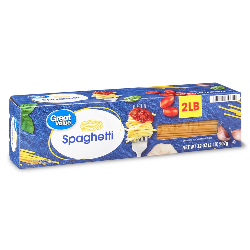 Great Value Spaghetti, 32 oz - Walmart.com - Walmart.com