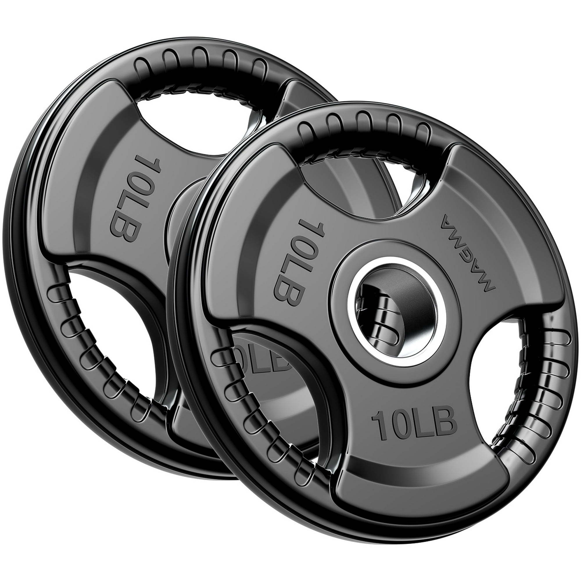 Click here for Magma Virgin Rubber 2-Inch Cast Iron Olympic Grip... prices