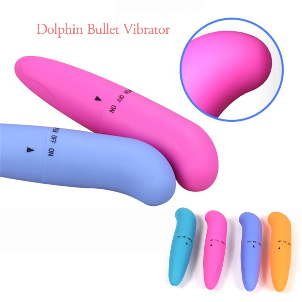 5 Colors Mini Dolphin Vibrator For Women Beginners Small Bullet
