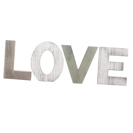 Love Sign For Home Decor Wooden Love Block Letters Tabletop Words ...
