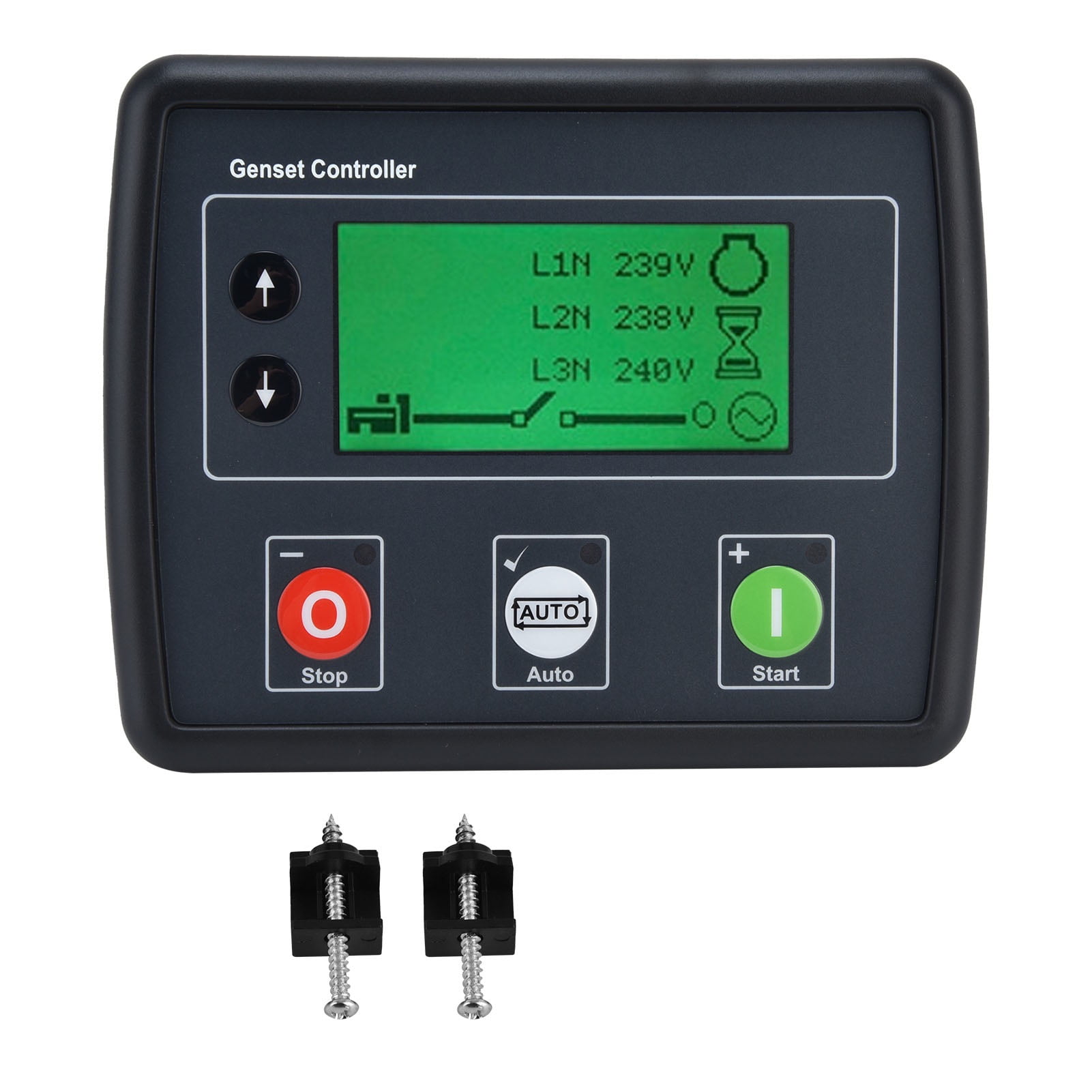 Controlador de grupo electrógeno, arranque automático, módulo de ...