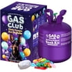 Balloon Time 9.5in Helium Tank Kit - Includes 30 Assorted Latex ...