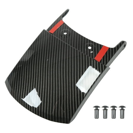 Motorcycle Front Mudguard Extender Carbon Fiber Style Mud Guard ...