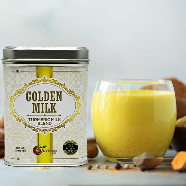Golden Milk - Turmeric Milk Blend - 1Lb - Walmart.com