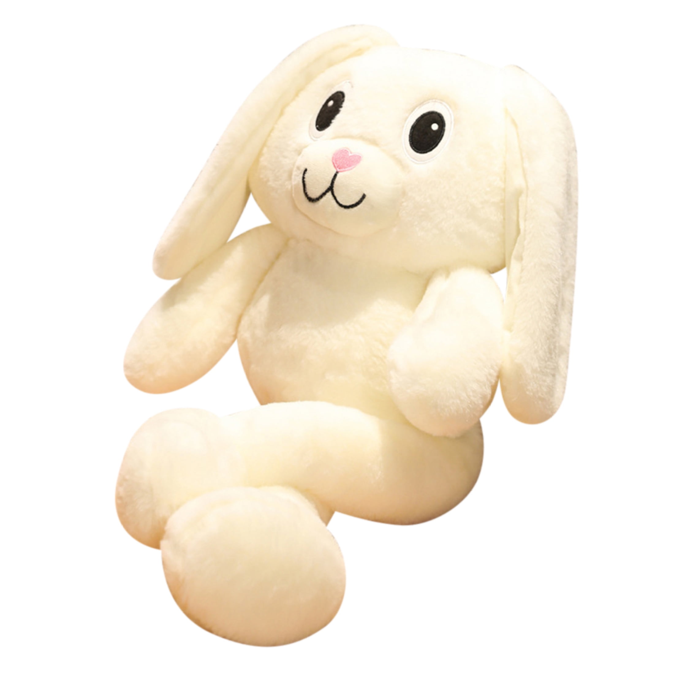 EUBUY Cute Bunny Plush Toy Soft Stuffed Animal Rabbit Plush Pillow with ...