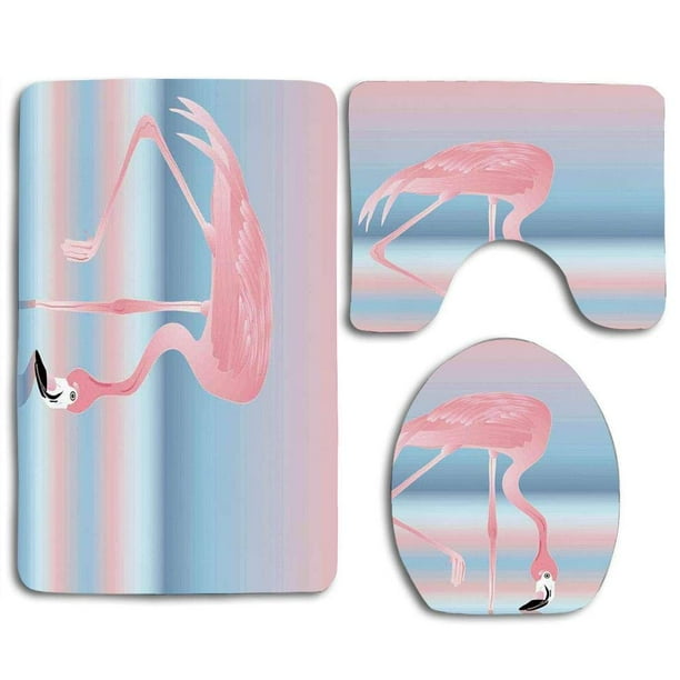 EREHome Flamingo Royal Flamingo in Lake Soft Pale Romantic Colors Art ...