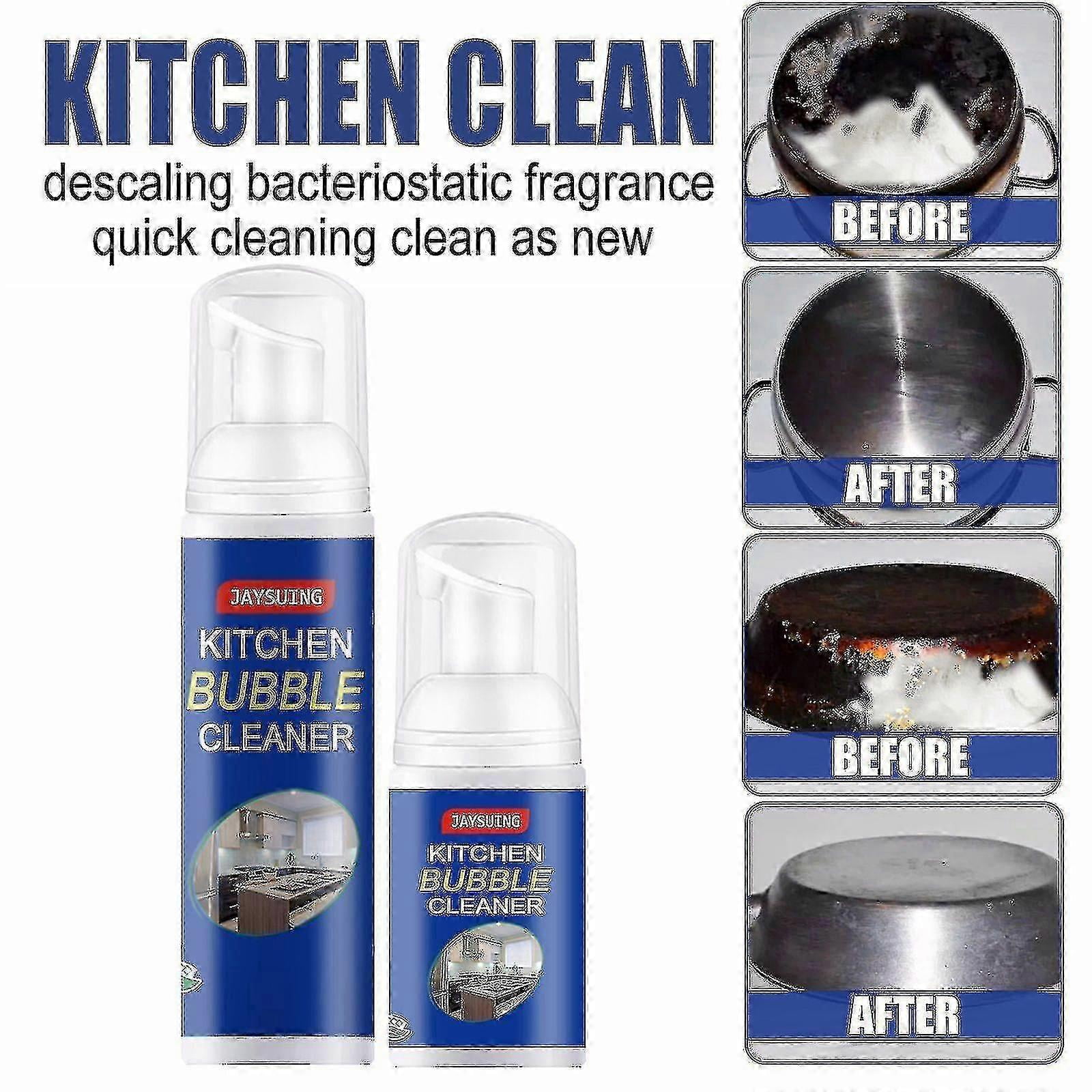 Jaysuing Kitchen Cleaner Foam Cleaner Household Cookware Rust Remover ...