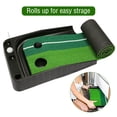 Indoor Golf Practice Mat Putting Green 8 Ft 250cm Mat Inclined Ball ...