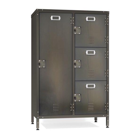 Storage Lockers Full Length Shelving