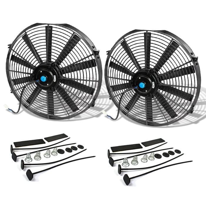 DNA Motoring RAF-16+FMK-X2 2Pcs 16" Inch High Performance Electric ...