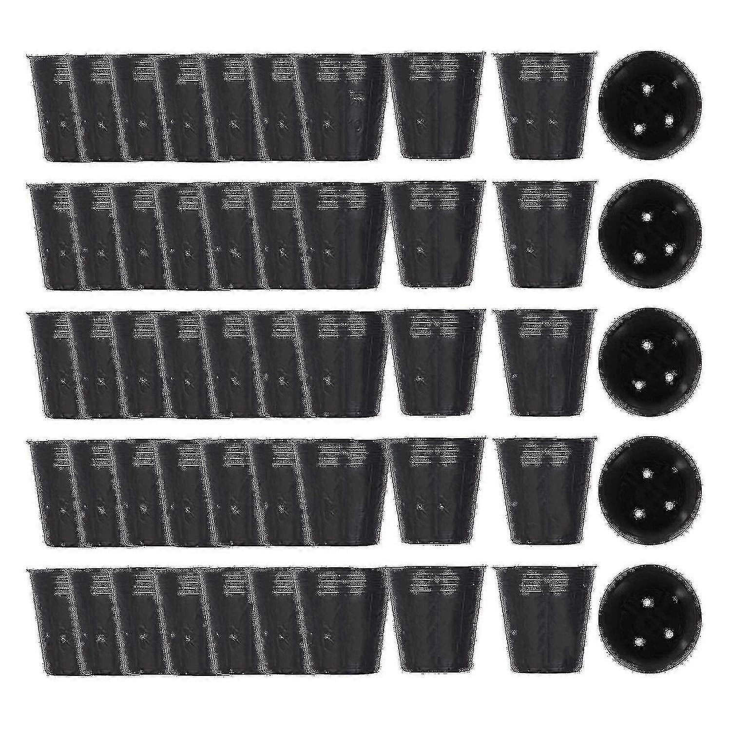 Click here for Linliming 500pcs Nursery Pot Plastic Plant Propaga... prices