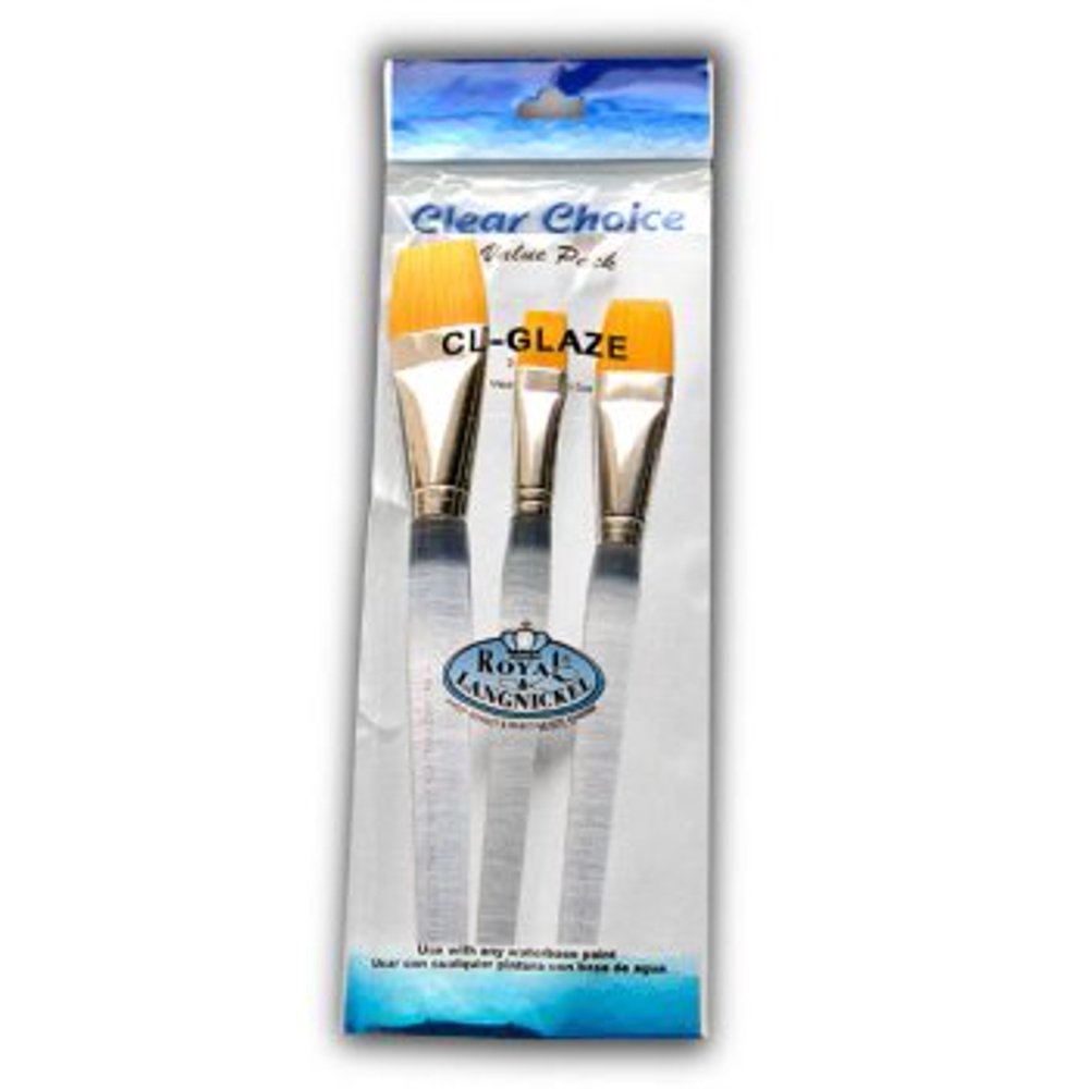 Royal Brush Clear Choice Brush Set, Washes - Walmart.com - Walmart.com