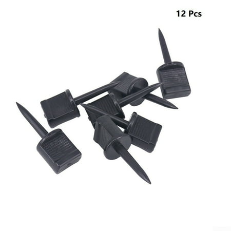 10/12pcs Archery Target Pins Paper Arrows Recurve Bow Aim Fixed Hunting ...