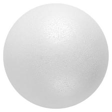 "Smooth Foam Half Ball for Crafting, Circle Shape, White Styrofoam - 8 ...