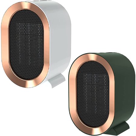 Heater for Home 1200W，Ceramic Fan Heater,with 2 Heat Settings Overheat ...
