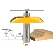 Yonico Raised Panel Router Bit - Ogee Door - 3" Diameter - 12136 ...