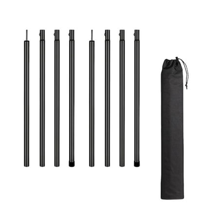 Portable Tent Poles Canopy Pole Hammocks Holder Adjustable Shelter ...