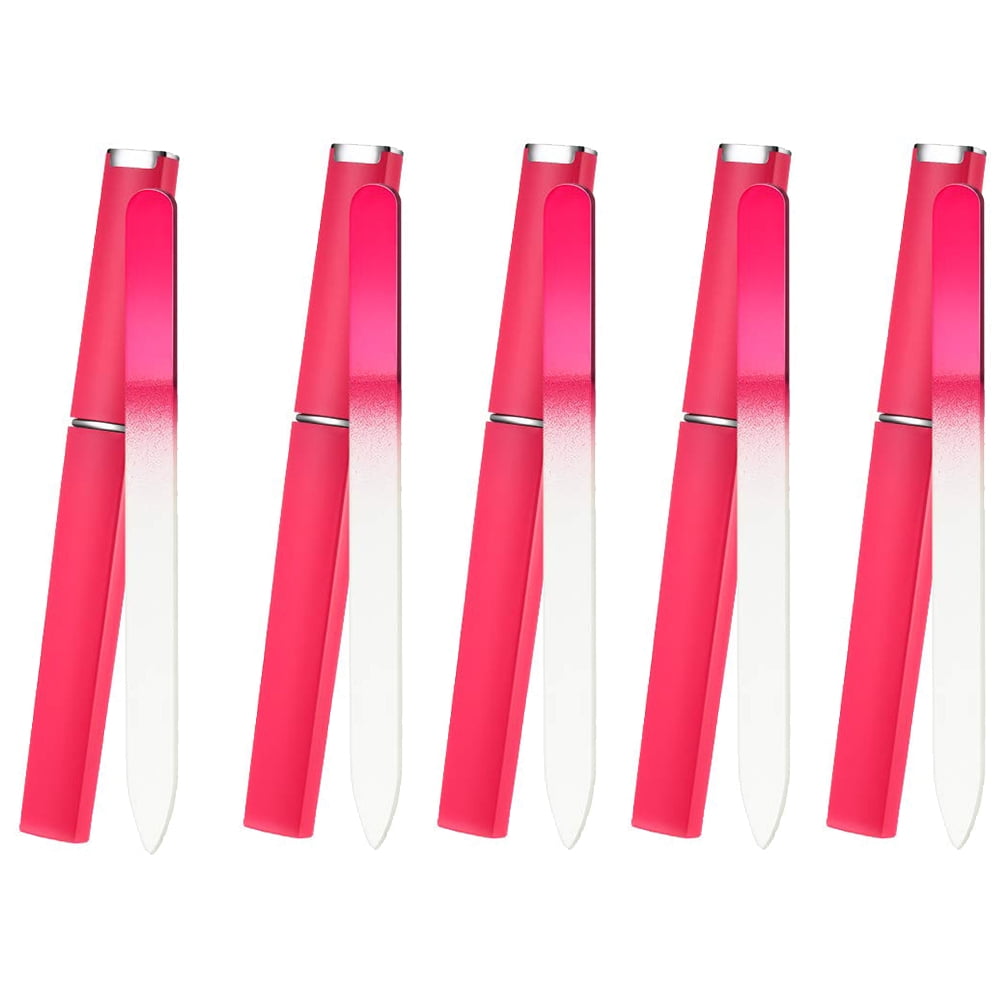 Glass Nail File, Nail Files for Natural Nails, Fingernail Files with ...