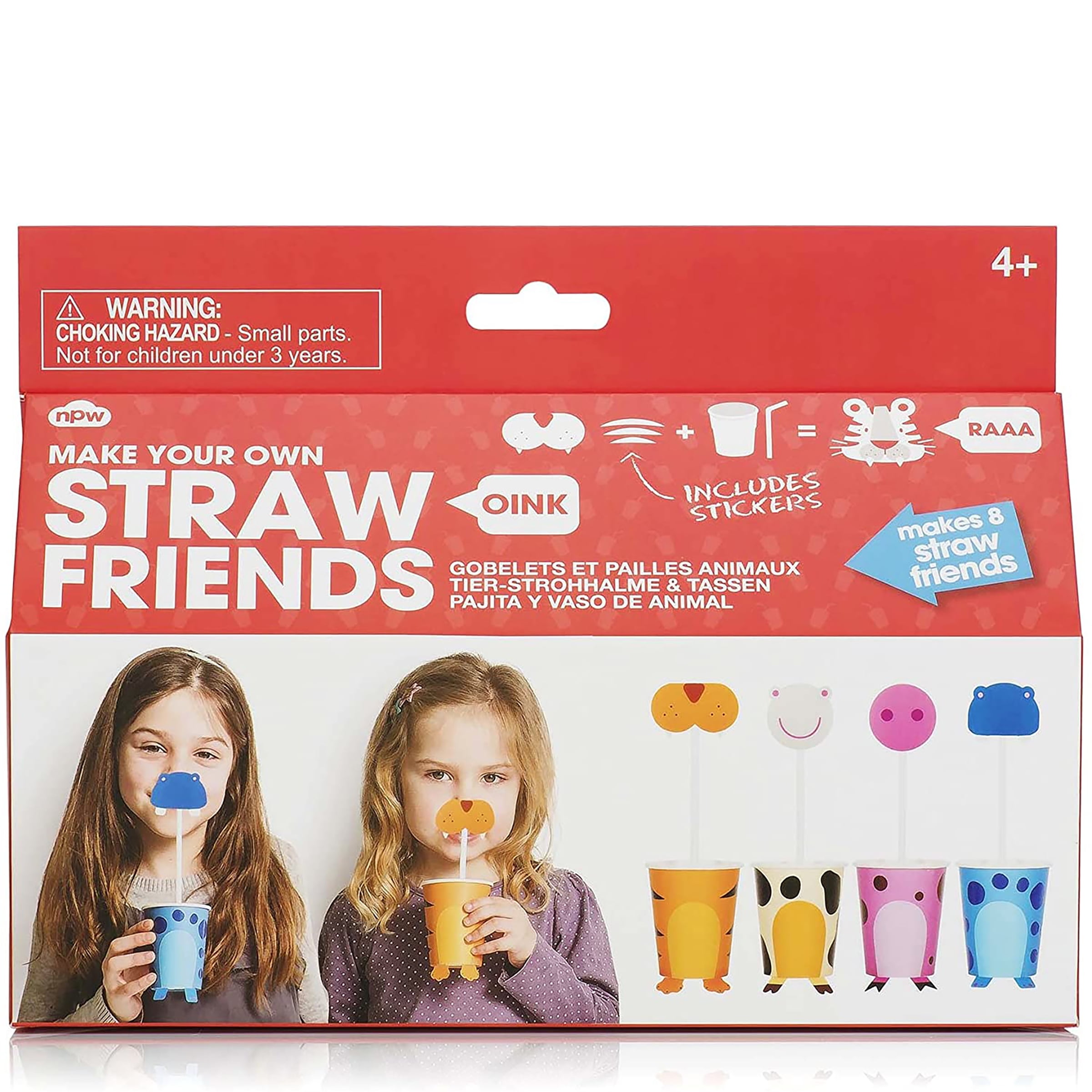 Arts and Crafts Activity Set Straw Friends Arts and Crafts Kit By NPW ...