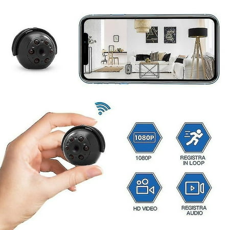 Mini Spy Camera, 1080p Mini Hidden Camera Small Portable Spy CameraMini ...