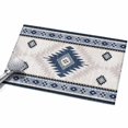 Aztec Blue Geometric Abstract Rectangle Rug 2'x3' Retro Ethnic ...