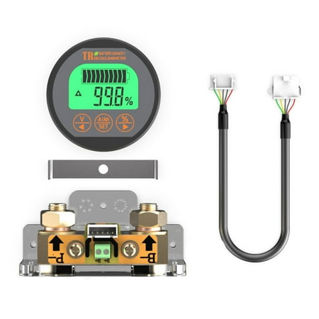 Goriertaly RVs LCD Digital Batteries Meter with Base Cell Voltage ...
