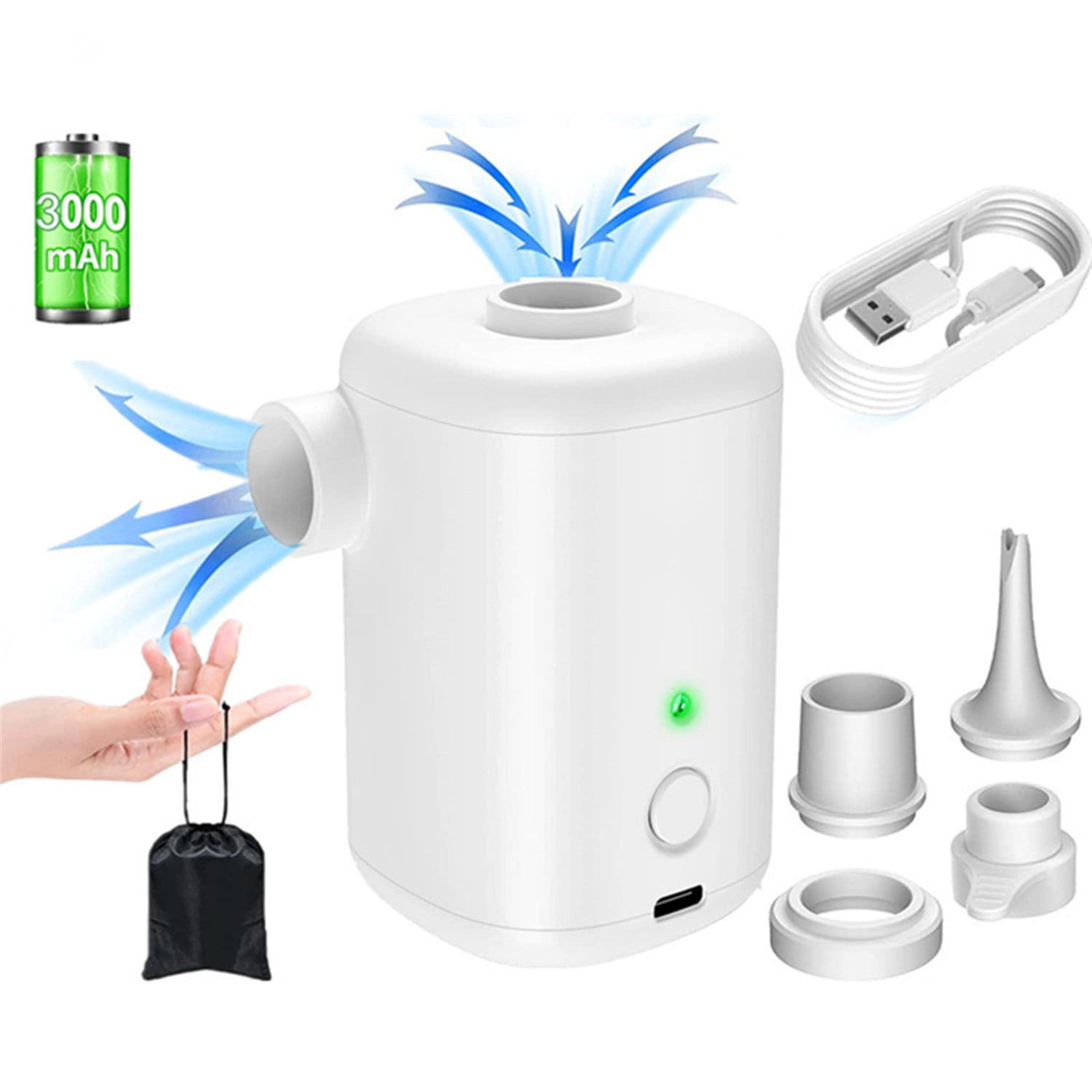 Click here for Yeacher Portable Rechargeable Air Pump For Inflata... prices