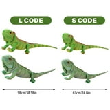 Fogun Stuffed Animals Oversized Lizards Halloween Pranks Toy Soft ...