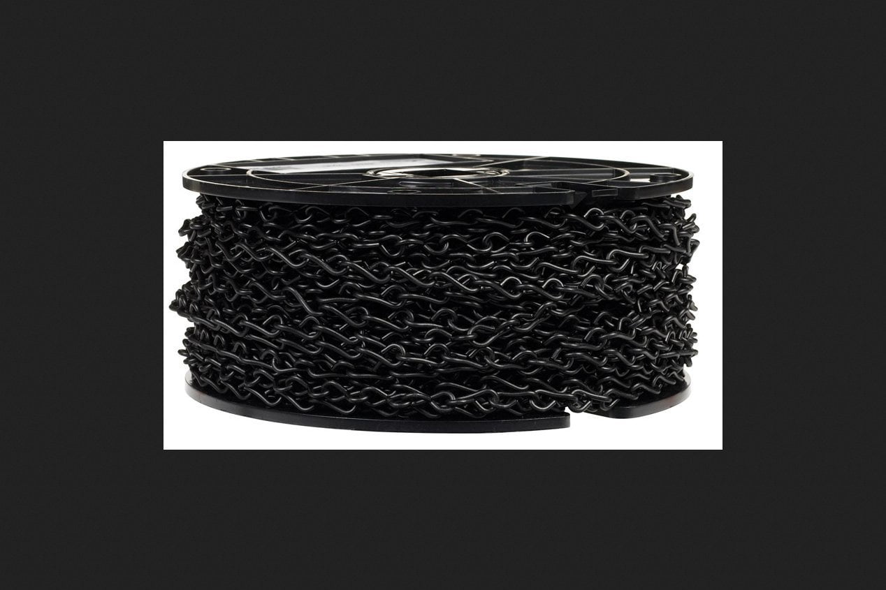 Campbell PB0722827#14 X 190' Single Steel Jack Chain Reel - Walmart.com