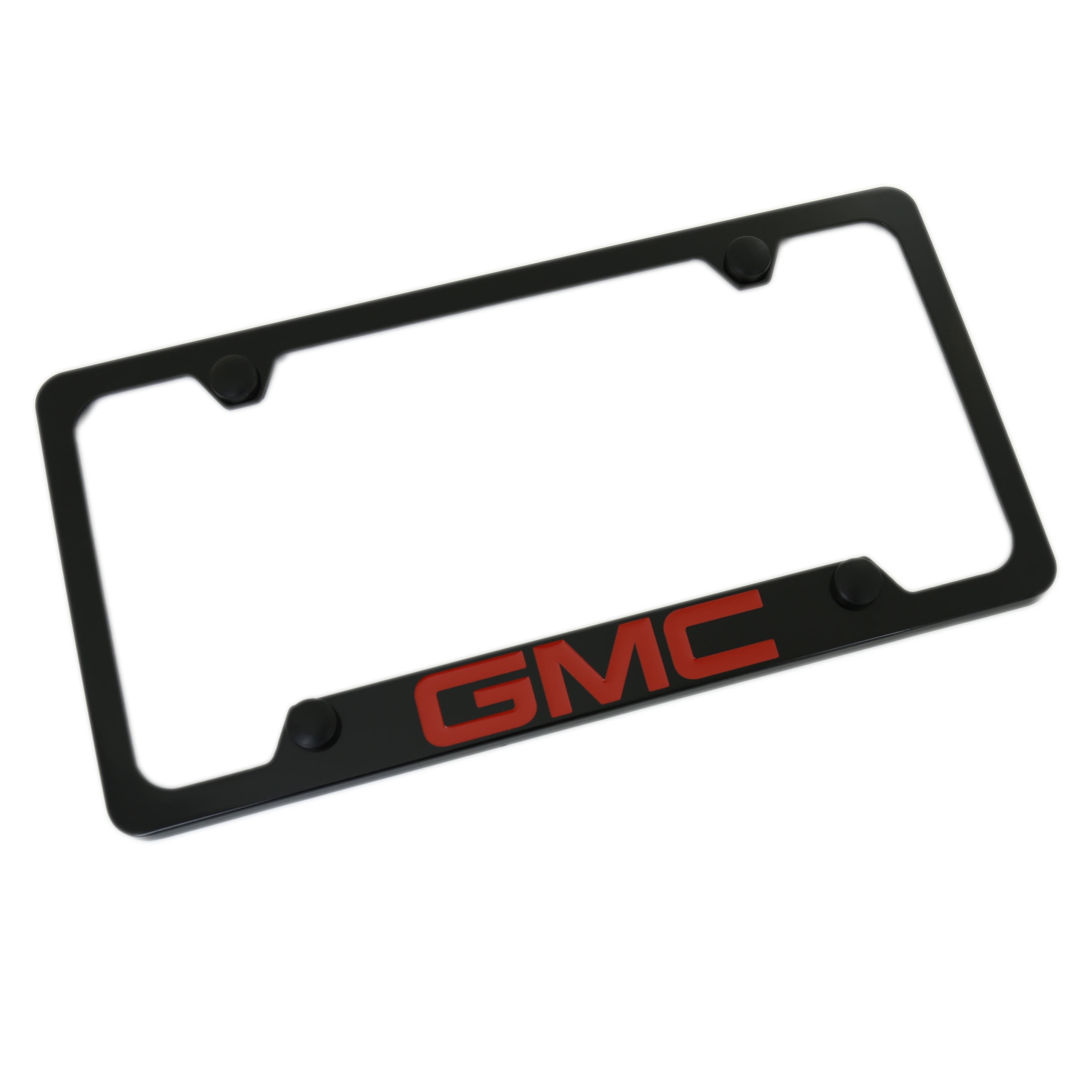 GMC Logo License Plate Frame (Black) - Walmart.com - Walmart.com
