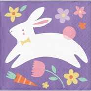 Hippity Hoppity Easter Paper Lunch Napkins 16 Per Pack - Walmart.com