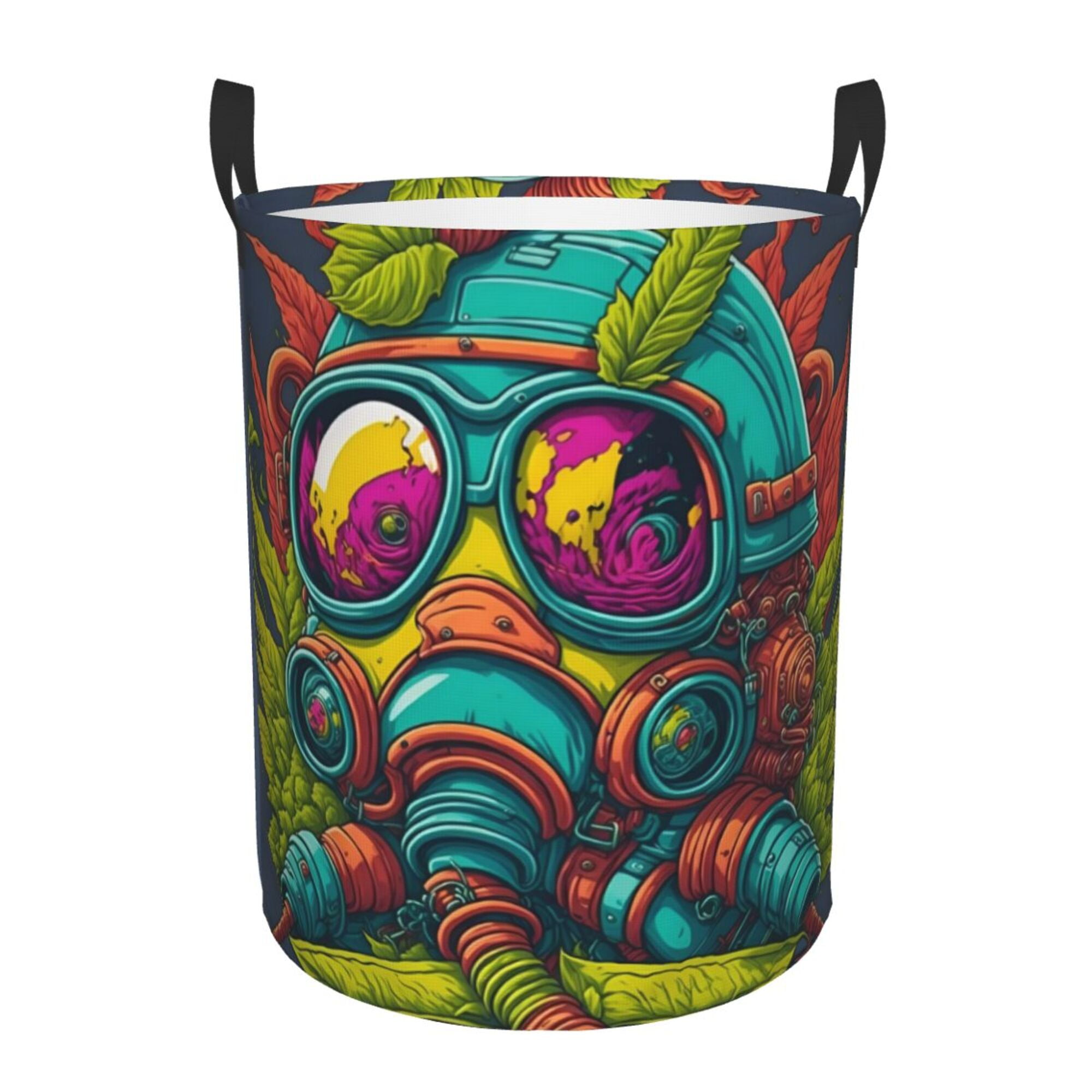 ZICANCN Laundry Basket Organizer, Monster Alien Collapsible Hamper for ...