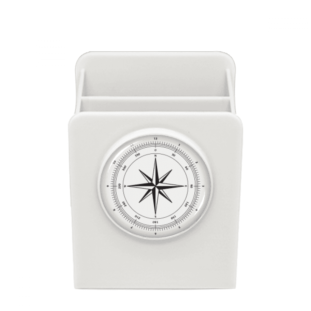 Dial Position Digital Direction Desk Pencil Holder Cup Pen Organizer ...