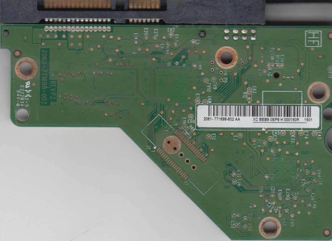 WD20EARS-00MVWB0, 2061-771698-802 AA, REV P2, WD SATA 3.5 PCB - Walmart.com