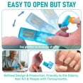 32 Compartments Monthly Pill Box, 3 Times Daily Medicine Organizer Case ...