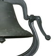 Yard Tuff Cast Iron Farm Bell, Decorative Collection, Matte Black, 22LB ...