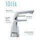 Safavieh Solea Excel Bathroom Faucet in Chrome - Walmart.com