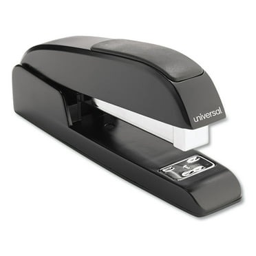 2 PK,Universal Classic Full-Strip Stapler, 20-Sheet Capacity, Black ...