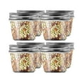 Novelinks, Plastic Jars, 4oz, Clear with Silver Lids, 40 Pack - Walmart.com