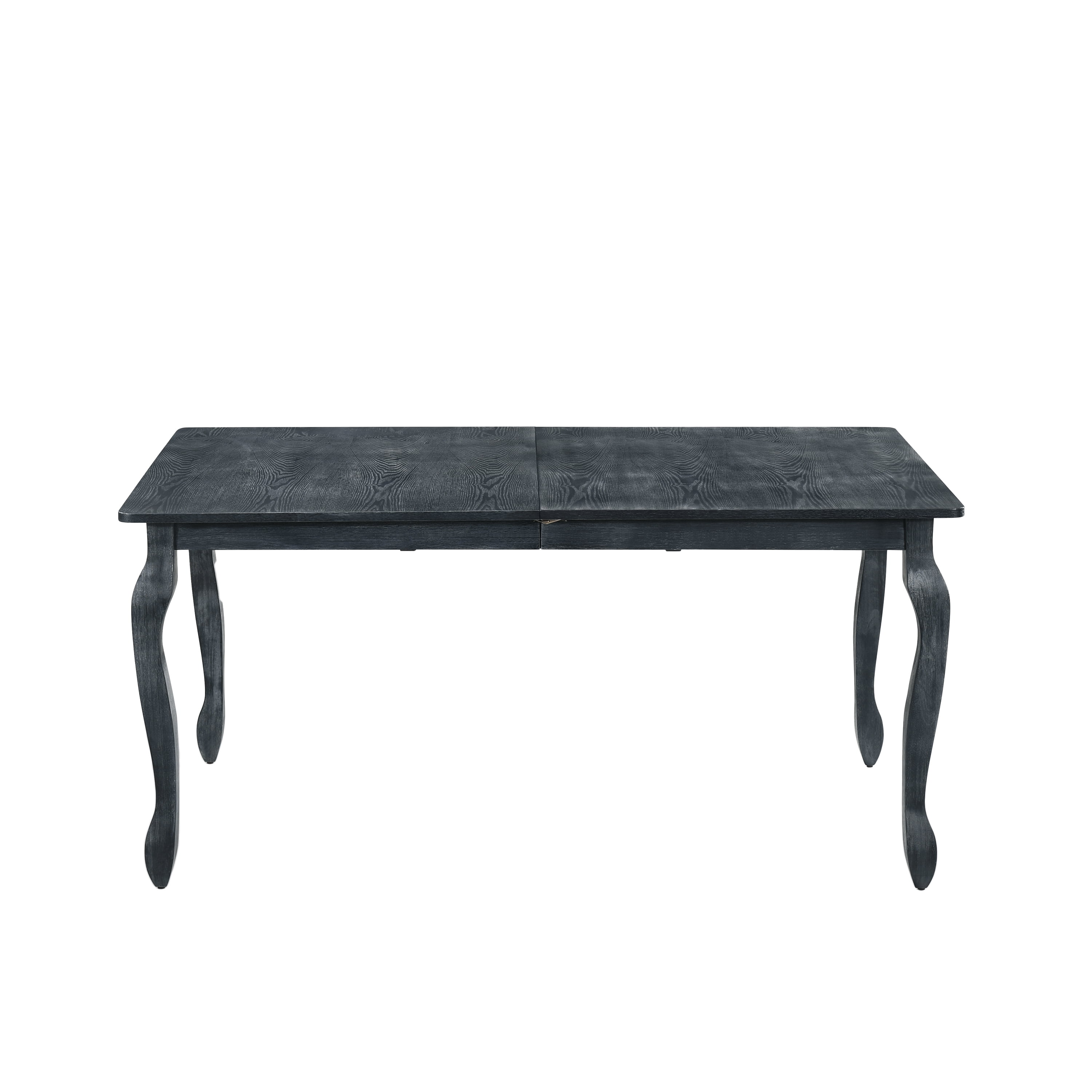 GDF Studio Birdsong French Country Wooden Expandable Dining Table, Gray ...