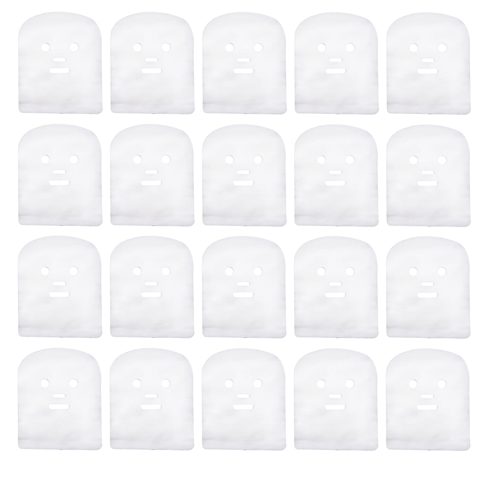 100 unids Facial Gauze Pre-Cut Gauze Face Cubierta de gasa de gasa ...
