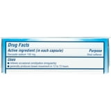 Colace 100 mg Capsules, 10 ct HSA/FSA Eligible - Walmart.com