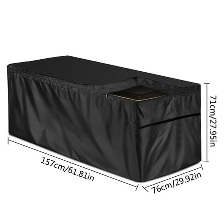 AIHOME Patio Garden Deck Box Cover Outdoor Waterproof Storage Box Cover ...