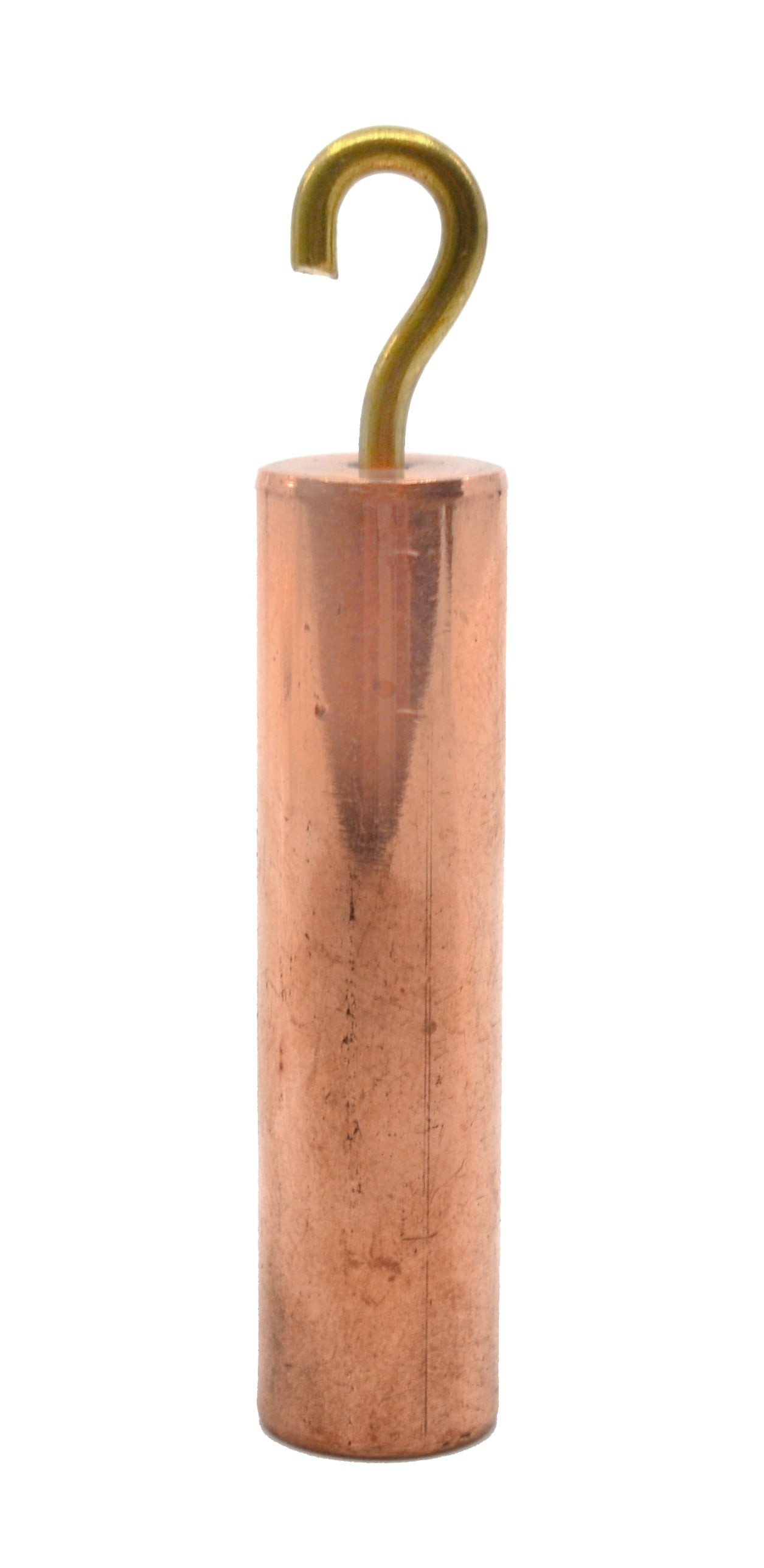 Specific Gravity Cylinder with Hook, Copper - 2" x 0.5" - For Density ...