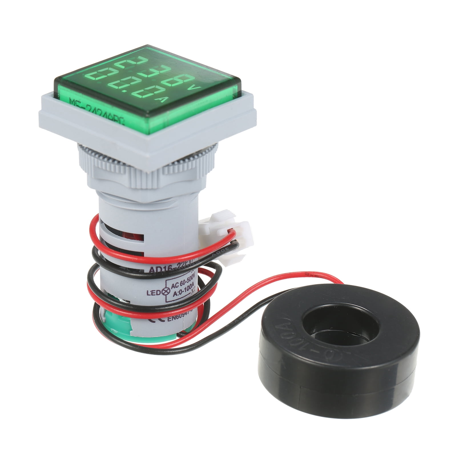 Mini Digital Volt-Ammeter Voltammeter Ammeter Voltmeter Double Led ...