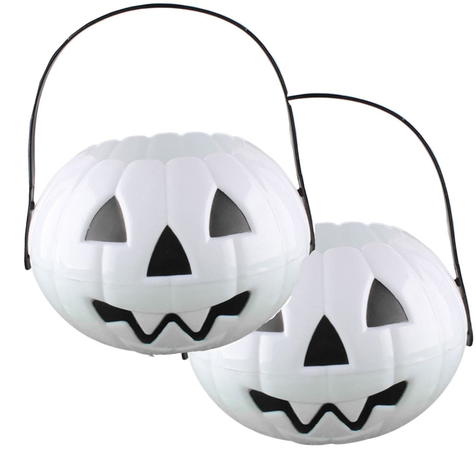 Click here for Zttd 2pcs Halloween Pumpkin Bucket  Plastic Pumpki... prices