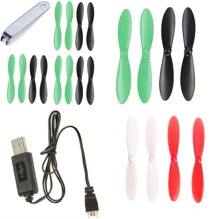 HobbyFlip 3.7V USB Charger w/ 55mm Propellers and Remover Tool ...