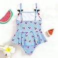 CHENge Swimsuit for Girls Classic Polka Dot Breathable Sun Protection ...