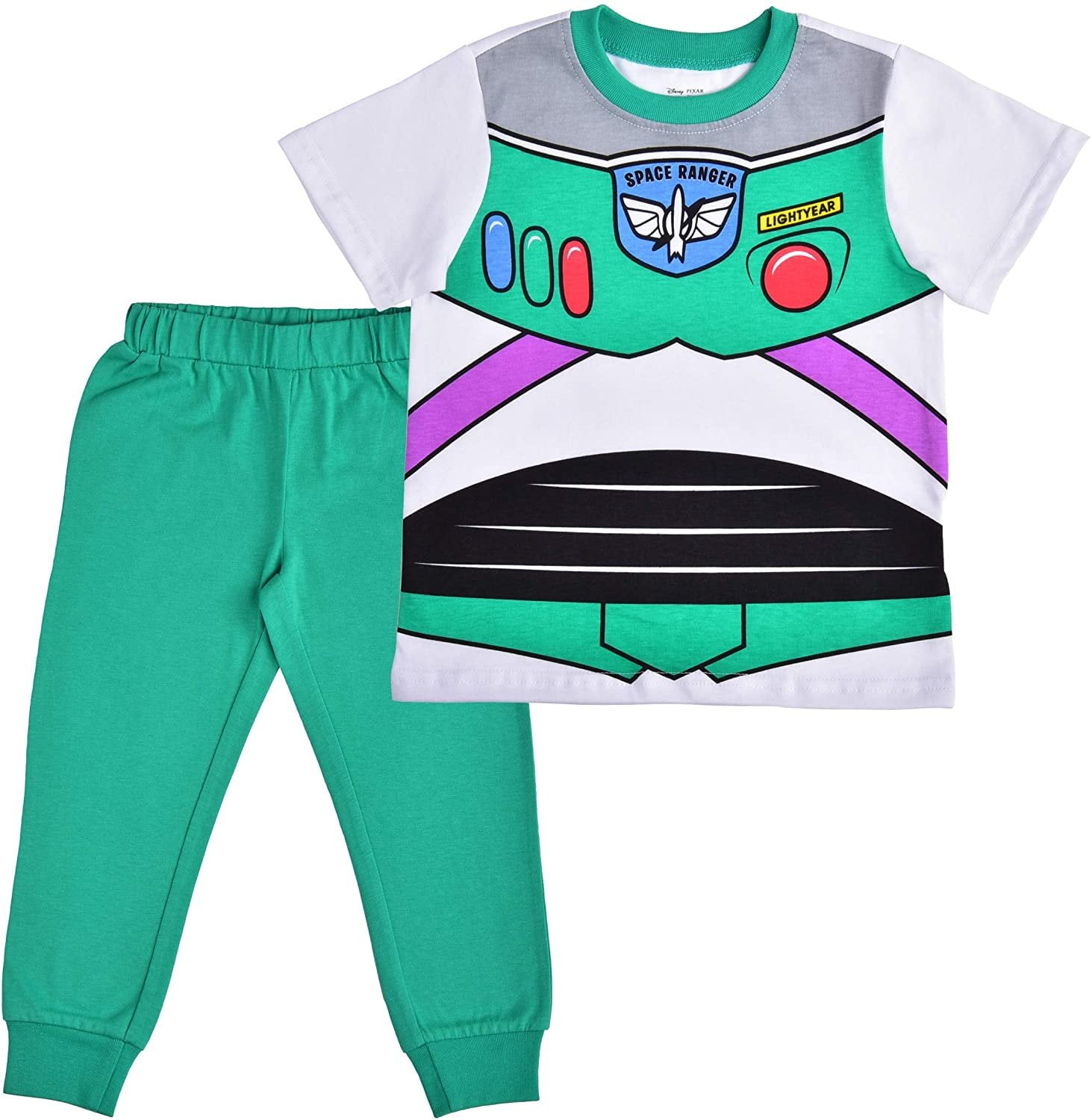 Toy Story Buzz Lightyear Boys 2 Piece Roleplay Jogger Set, 4-7 ...